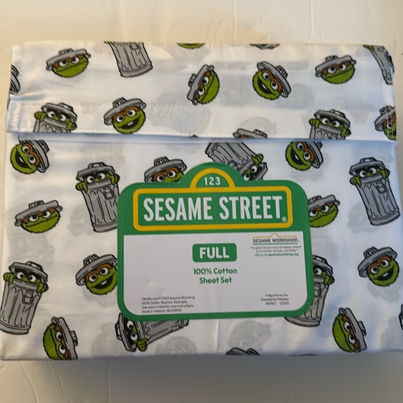 Sesame Street | Bedding | New Sesame Street 4 Piece 0 Cotton Full Size ...